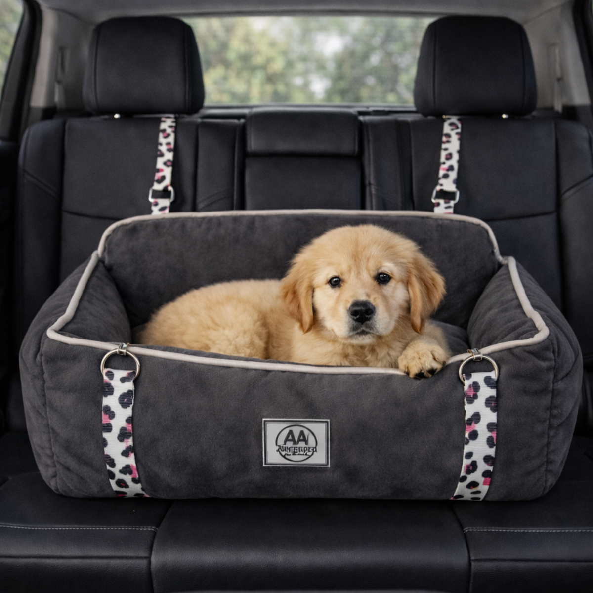 Pawgo, Premium Taşınabilir Kedi ve Köpek Araba Koltuğu, Tasma Klipsli ...